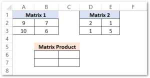 MMULT Function in Excel - Matrix Multiplication - Excel Unlocked