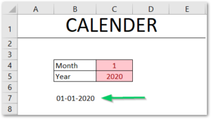 Make a Calendar using the SEQUENCE Function - Excel Unlocked