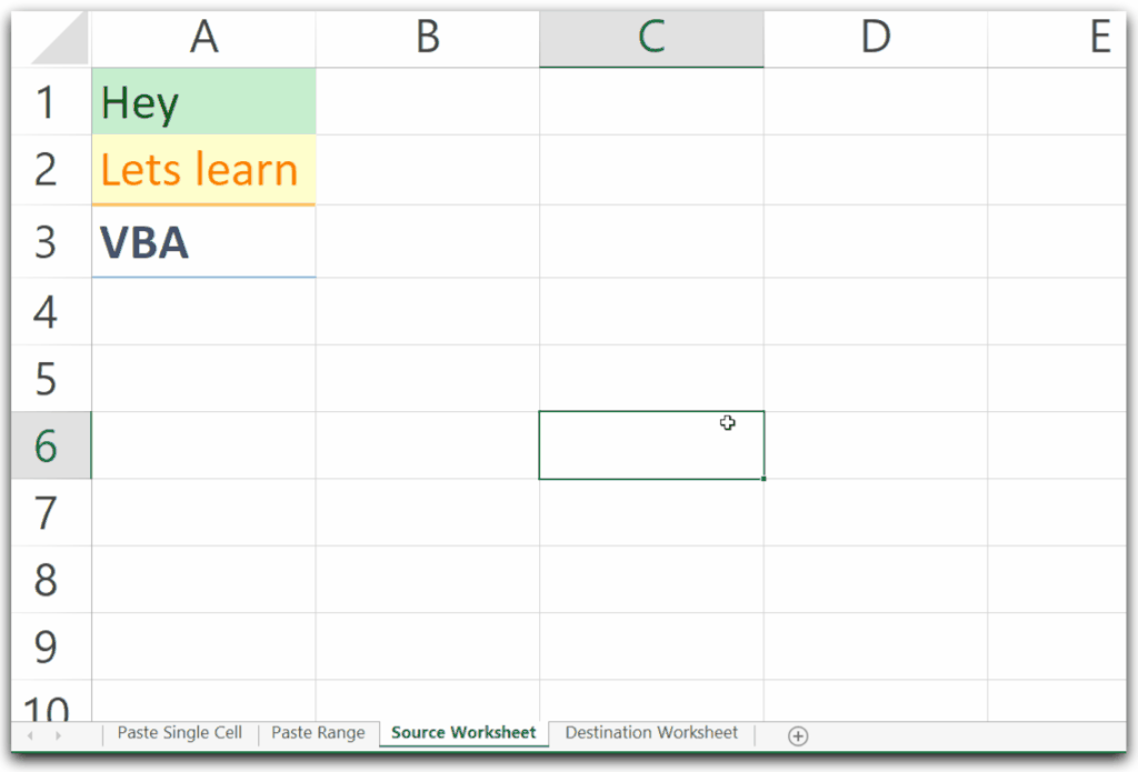 How To Copy And Paste Cells Using VBA In Excel Excel Unlocked