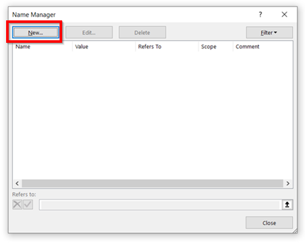 Dynamic Named Range OFFSET Function Excel Unlocked