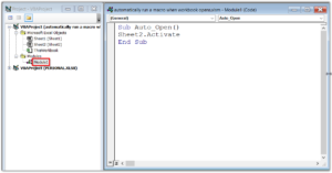 Run a Macro when Workbook is Opened - Excel Unlocked