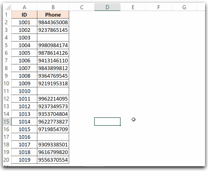 Empty Cells VBA Check Count And Highlight Excel Unlocked