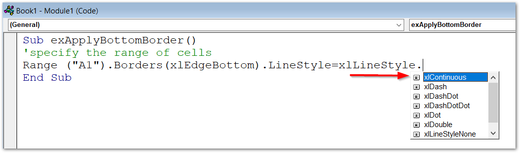 Apply Border to Cells using VBA in Excel - Excel Unlocked Apply Border to Cells using VBA in Excel - Excel Unlocked