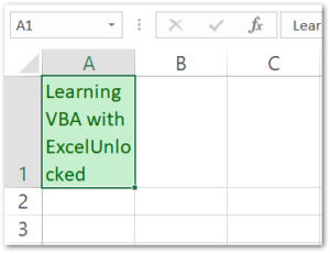 Wrap Text Using VBA - Examples - Excel Unlocked