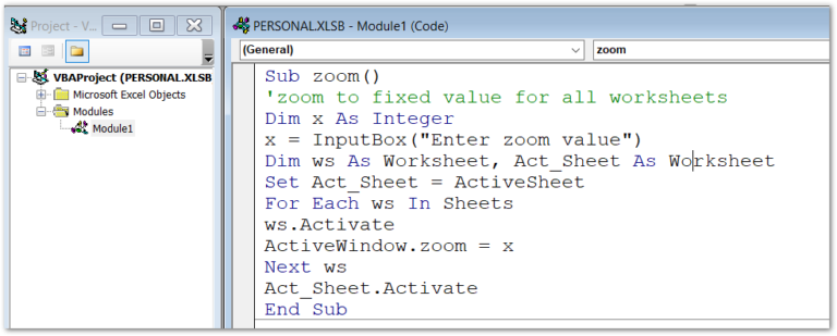 Personal Macro Workbook VBA- Create and Use - Excel Unlocked Personal Macro Workbook VBA- Create and Use - Excel Unlocked